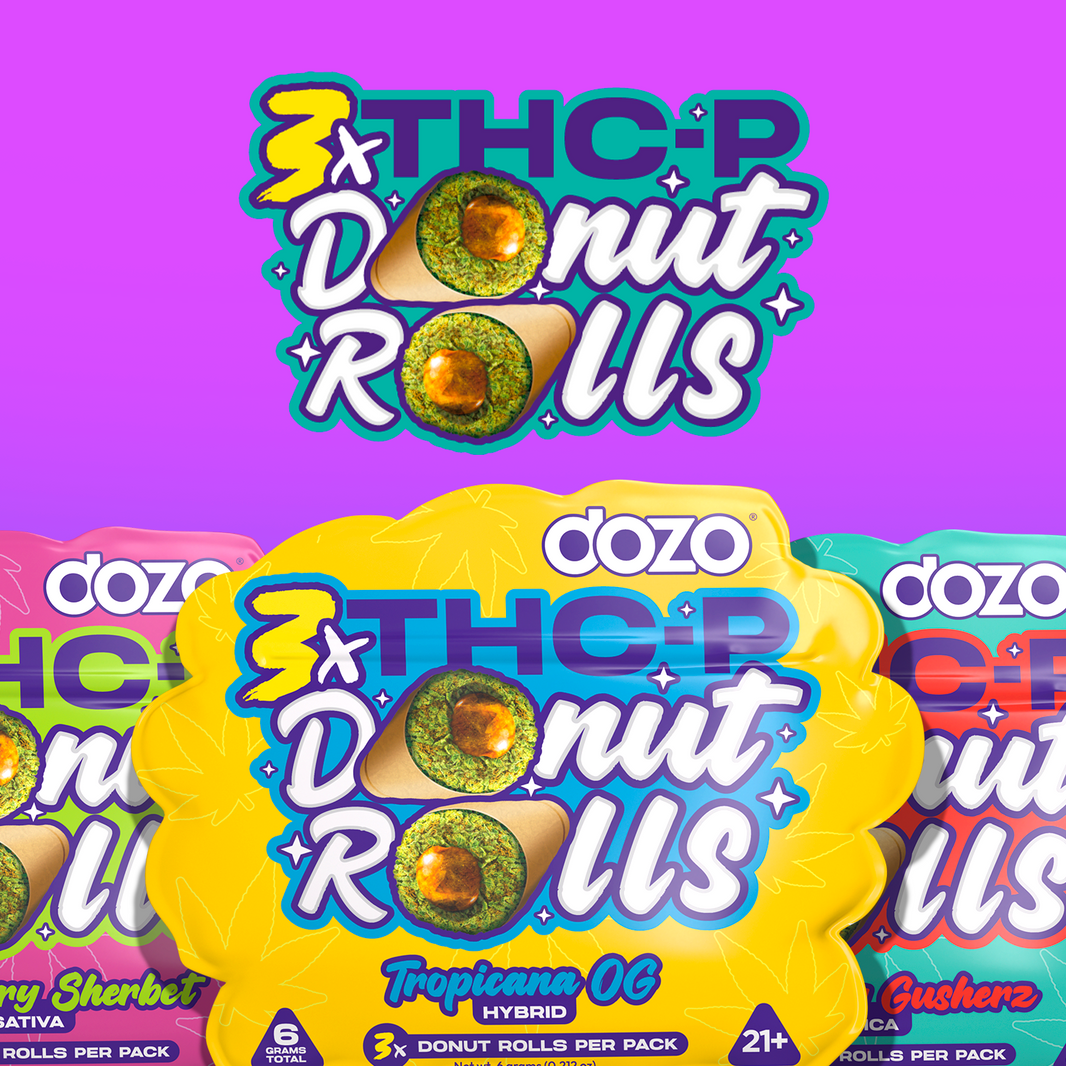 Dozo Donut Prerolls 6 grams (3ct) – Hippy Trippy