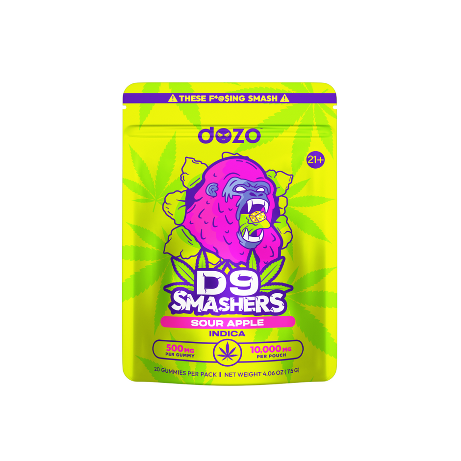 Buy Ultra Potent Dozo D9 & D8 Gummies – D9 Smashers & Honcho Pressure ...